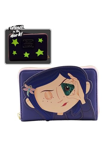 Loungefly Laika Coraline Stars Cosplay Zip Wallet Standard