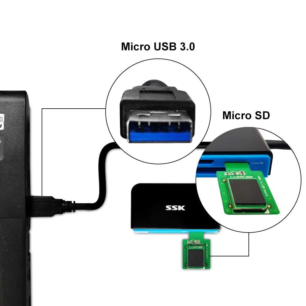 eMMC to uSD Board for RK3399 Board Rock PI 4