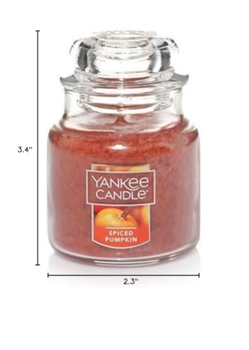 Spiced Pumpkin 3.7 Ounces Small Jar Candle