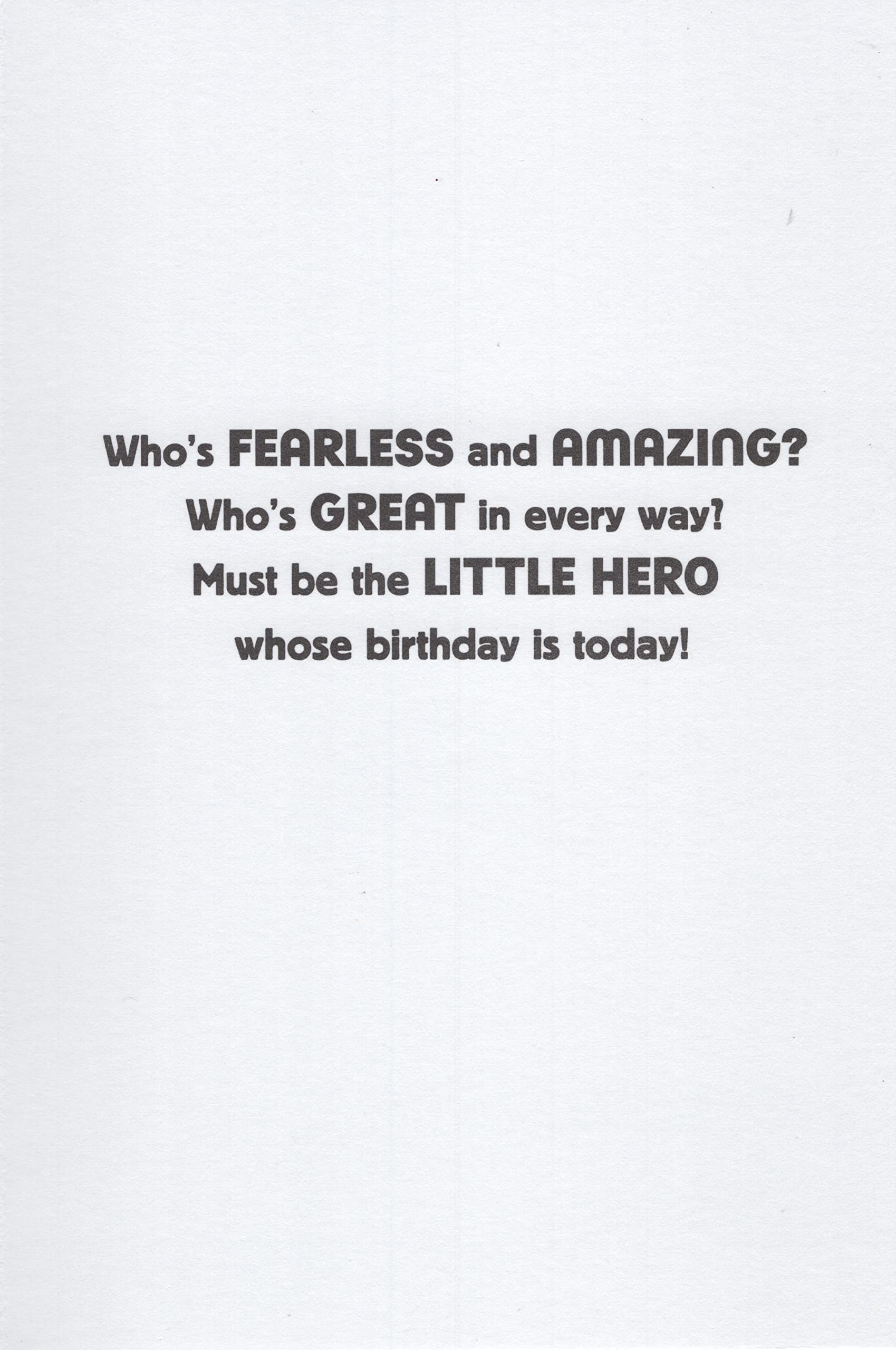 Spidey and His Amazing Friends Spider-Man Spiderman Happy 3rd Third Birthday Card (Age 3) - Who's FEARLESS and AMAZING? Who's GREAT in Every Way? Must Be the LITTLE HERO Whose Birthday is Today!