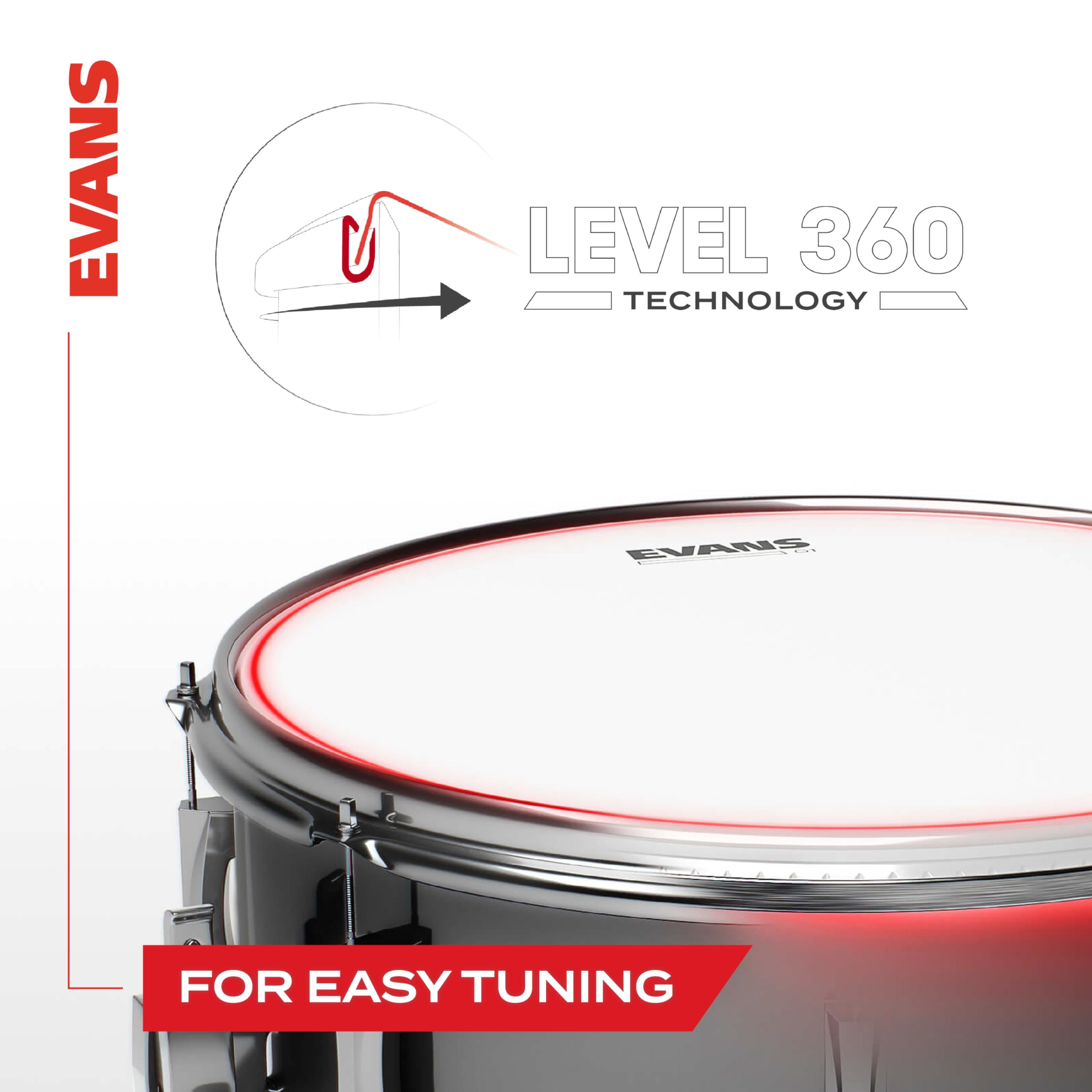 Evans Drum Heads - G2 Coated Standard Tompack (12 inch, 13 inch, 16 inch)