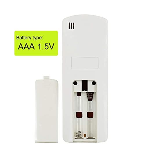 GENGQIANSI Replacement for Febo Flame Electric Fireplace Heater Remote Control ZHS-36-A 15IN-36-095 F15-C-029-088