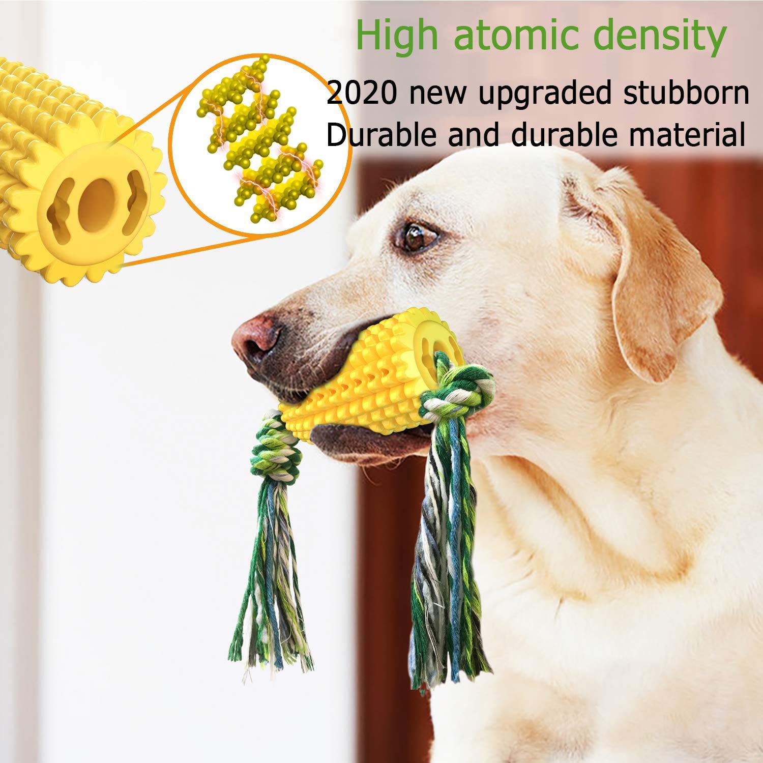 Vastean Shaped Dog Chew Toy, Bite-Resistant Tough Chew Rope Toys for Boredom Teeth Cle aning Dental Care