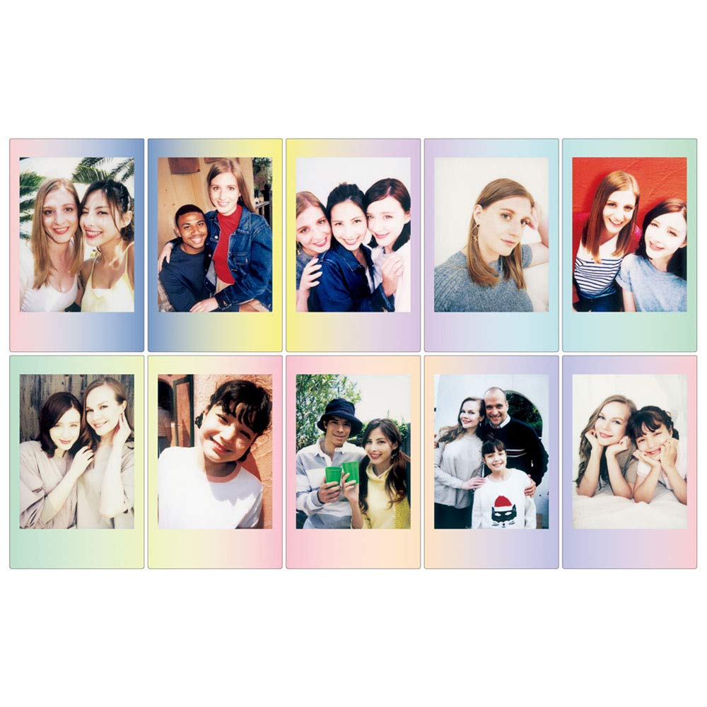 Fujifilm Instax Mini Black Film Character Film (30 Sheets) (Combo - 5)