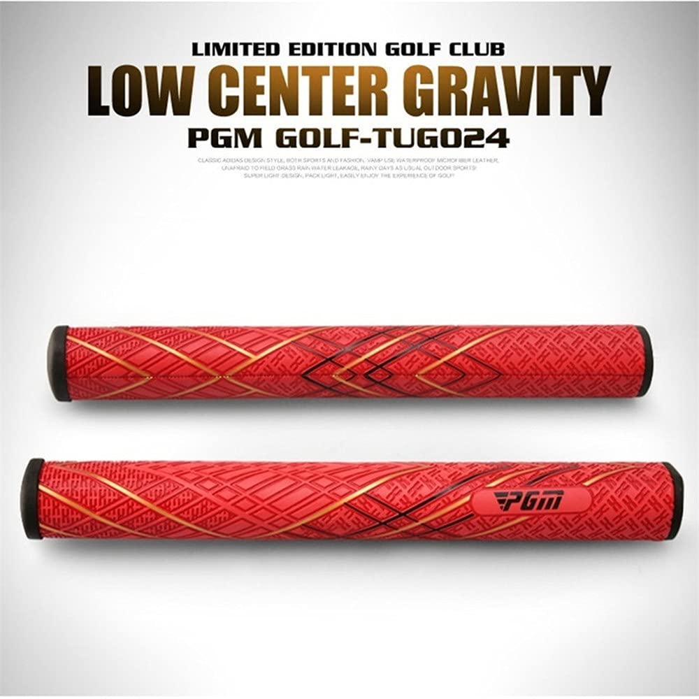 Golf Putter with Golf Headcover CNC Integration Stainless Steel Shaft Golf Clubs Putter Mens Womens Golf Driving Sports (Gold)