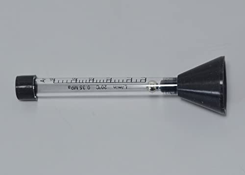 RIVERWELD Argon Gas Flow Meter Scale Tester Measure Flowmeter for Tig Welder Welding 1PK