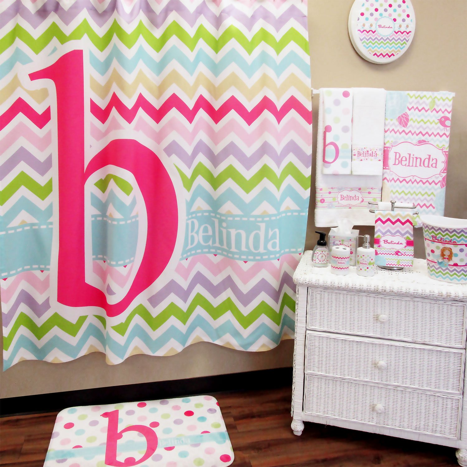 RNK Shops The Starry Night (Van Gogh 1889) Waste Basket - Double Sided (Black)