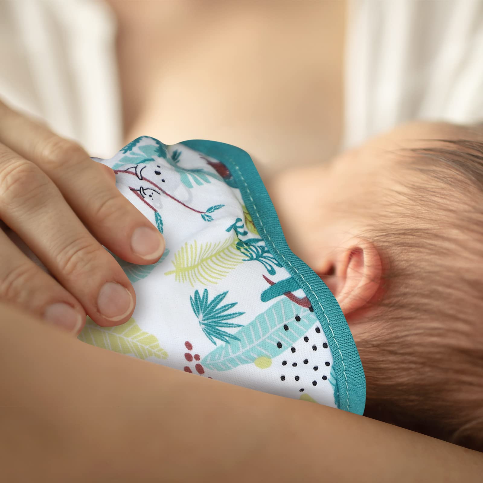 Newborn Swaddle Blanket with Beanie Set,Soft Stretchy Cocoon Sack for 0-3 Months Baby Boys and Girls