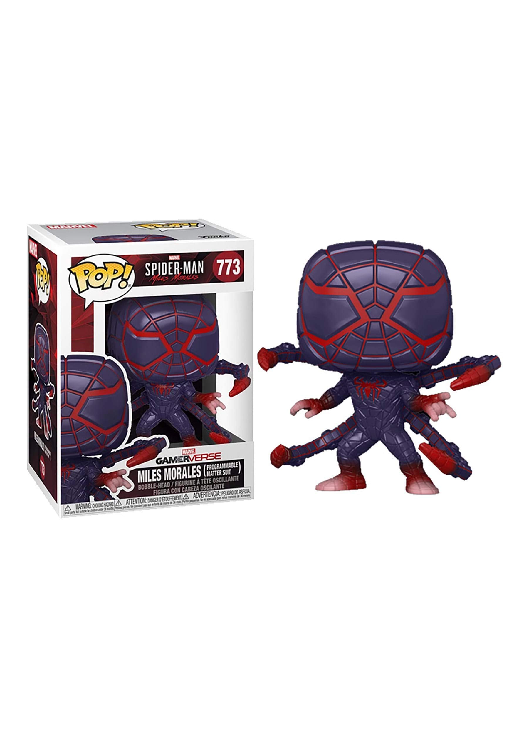 Funko Pop! Games: Marvel’s Spider-Man: Miles Morales- Miles Programmable Matter Suit