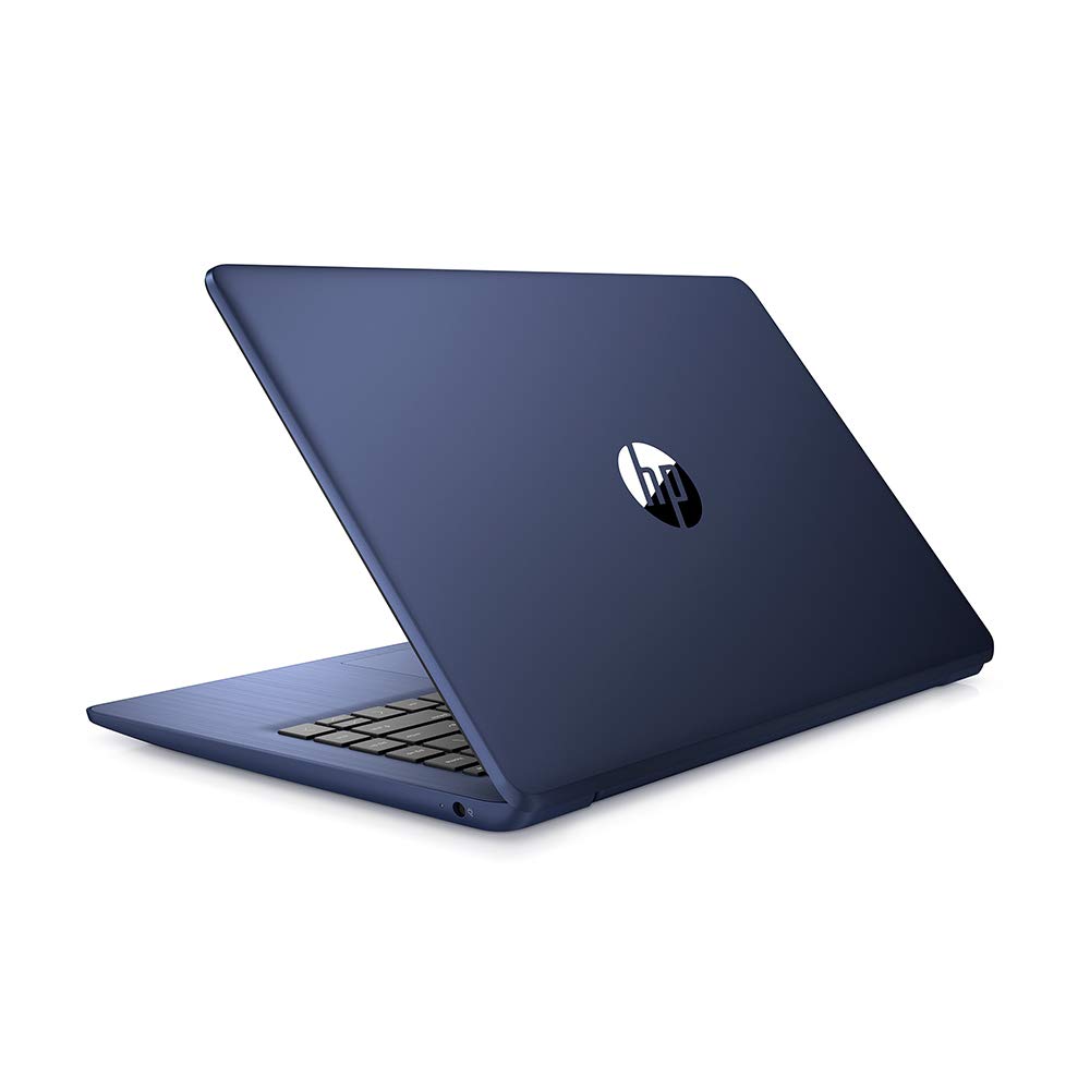 HP 2021 Stream 14" HD SVA Laptop Computer, Intel Celeron N4000 Processor, 4GB RAM, 64GB eMMC Flash Memory, Webcam, 1-Year Office, Intel UHD Graphics 600, Win 10S, Royal Blue, 128GB SnowBell USB Card