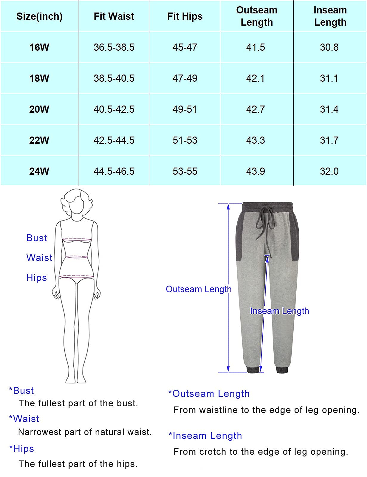 Hanna Nikole Women Joggers with Pockets Stretch Sweatpants for Women Athletic Golf Lounge Work 22w Dark Grey
