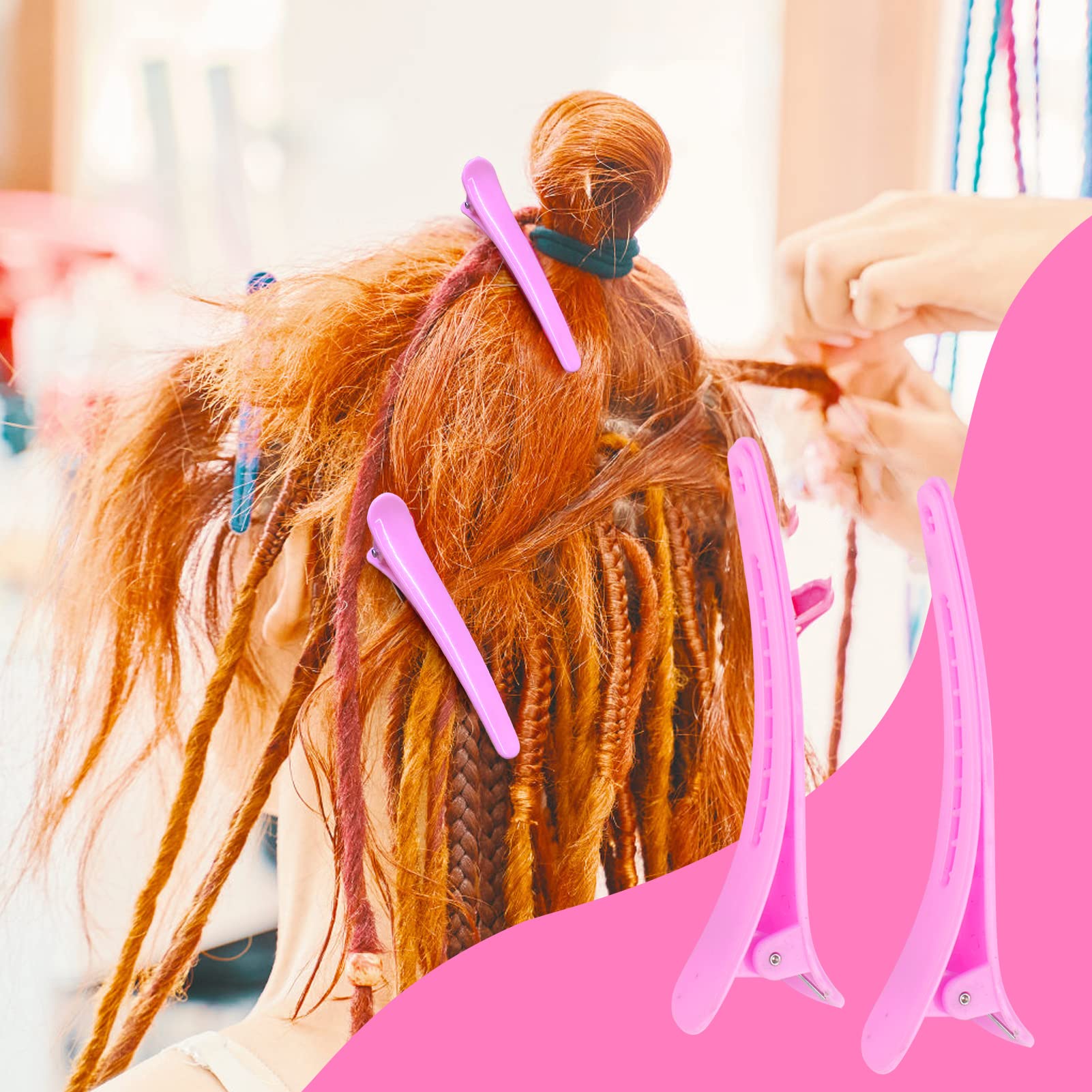 Juome Hair Styling Set: 1000+ Rubber Bands, 2 Topsy Tail Tools, 7 Braiding Accessories for Kids, Girls, Women