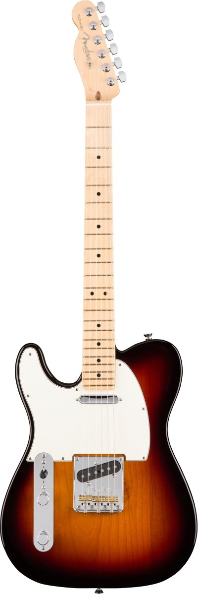 Fender American Professional Telecaster Left-Handed Electric Guitar, Maple Fingerboard, 3-Color Sunburst