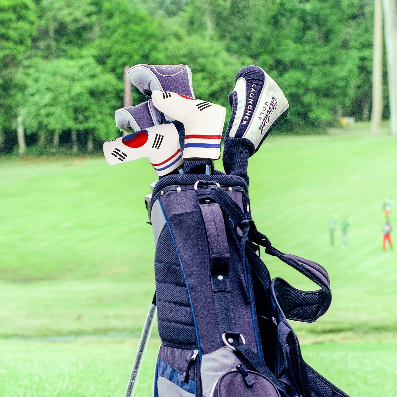 GonaFit Blade Putter Cover - Premium Golf Putter Headcover - Strong Magnetic Putter Head Covers - Protective Putter Covers
