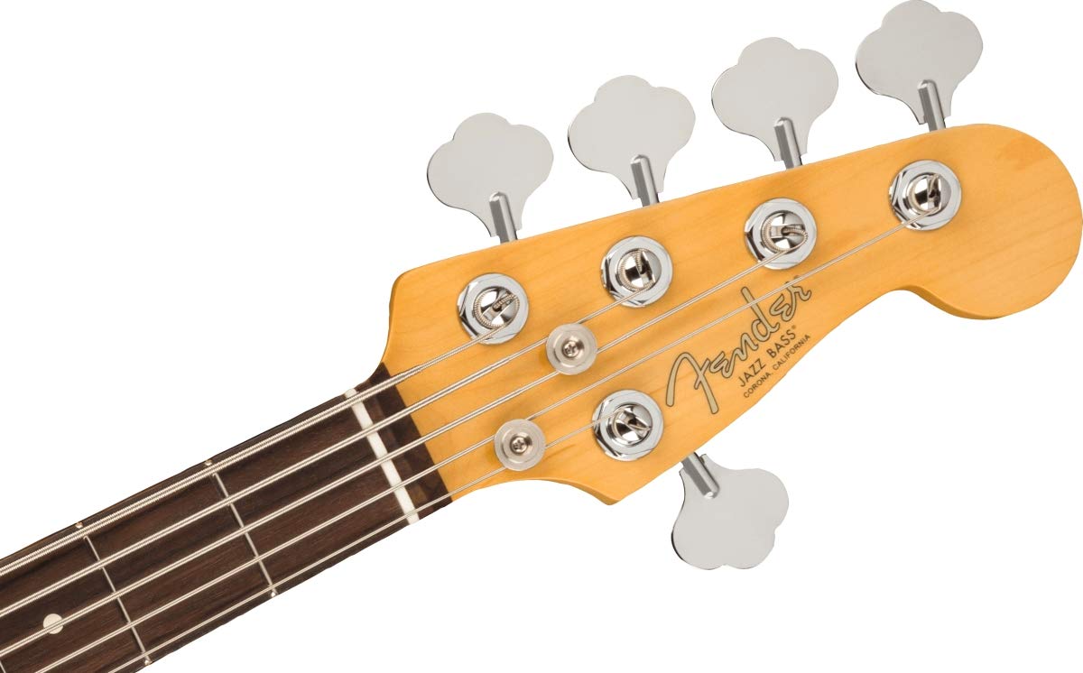 Fender American Professional II 5-String Jazz Bass, Olympic White, Rosewood Fingerboard