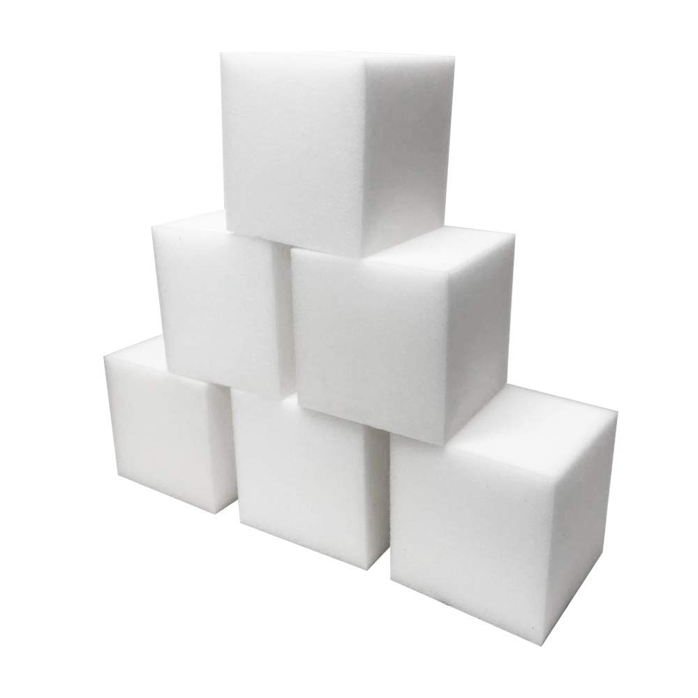 Foamma White Foam Pit Cubes/Blocks 8โ x 8โ x 8โ 10 Pack for Gymnastics, Freerunning and Parkour Courses, Skateboard Parks, BMX, Trampoline Arenas