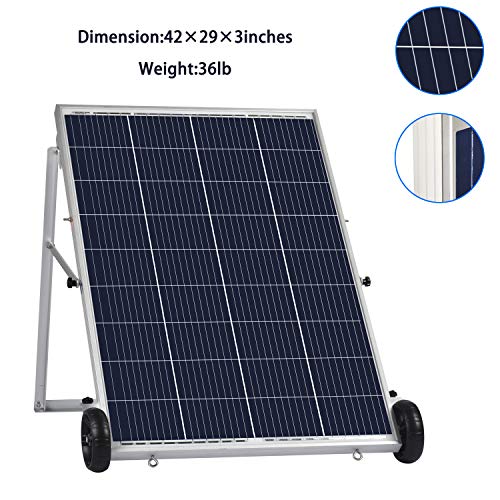 Nature's Generator Platinum System 1800W Solar & Wind Powered Pure Sine Wave Off-Grid Generator + 1200Wh Power Pod (1920Wh total) + 3 of 100W Solar Panels w/Infinite Expandability, Gasless, Fumeless