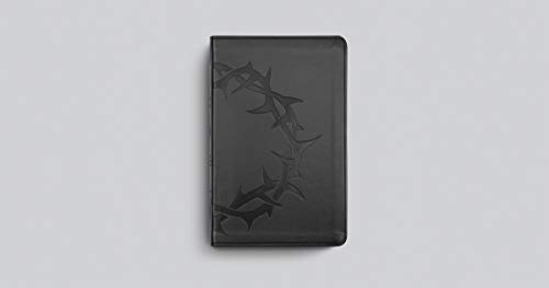 ESV Premium Gift Bible (TruTone, Charcoal, Crown Design)