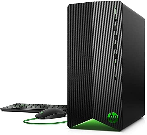 HP 2022 Pavilion TG01 Gaming Desktop - AMD Ryzen 5 5600G 6-Core CPU - 4GB Radeon RX 5500-16GB DDR4-512B NVMe SSD + 1TB HDD - WiFi Bluetooth RJ45 - Windows 10 Pro w/ 32GB USB