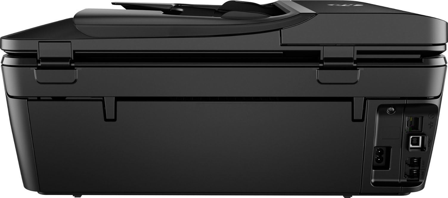 HP Envy Photo 7858 Wireless All-in-One Inkjet Color Photo Printer, Copier, Scanner, Fax Machine with Mobile Printing, Duplex, 2.65" CGD Touch Screen, Black (K7S00A), XPI USB Printer Cable (Renewed)