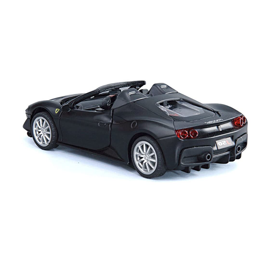 J50 Metal Die Casting Toy Car 1/32 Scale Car Toy Model for 3 4 5 6 7 Year Old Boy Toy (Black)