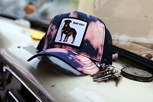 Goorin Bros. The Farm Acid Wash Trucker Hat, Navy (Acid Dog), One Size