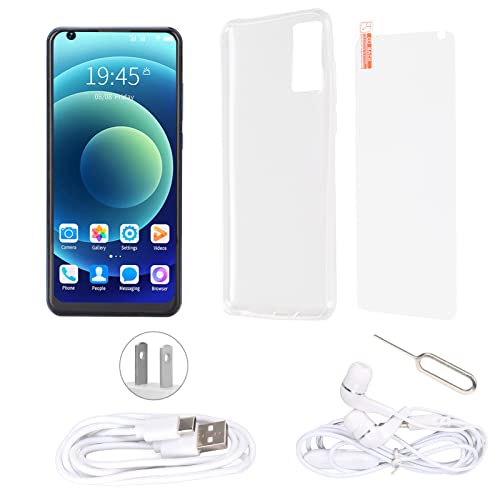 X51Pro Unlocked Cellphone, HD 6.7in 4GB 64GB Dual SIM Card 3G Unlocked Smartphone Support Maximum 128G Memory Card for Android 10(Bule)
