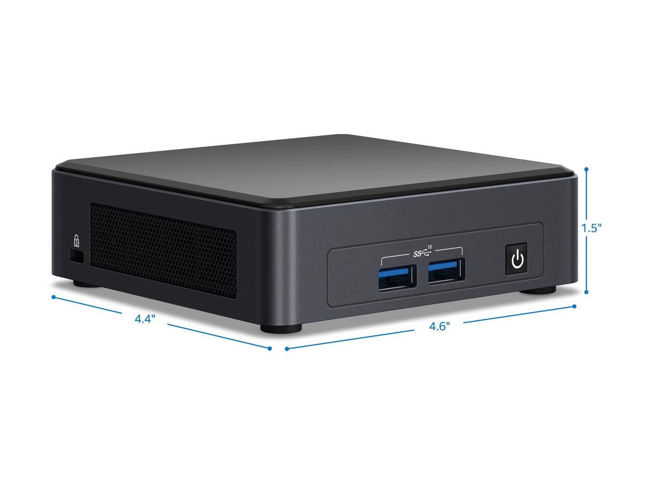 Intel NUC 11 Pro NUC11TNKi5 Barebone System - Socket BGA-1449 Core i5 11th Gen i5-1135G7 Quad-core (4 Core)