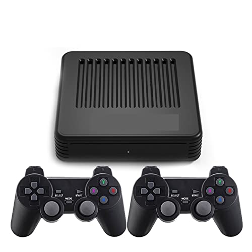 NICPET 4k HD Video Game Console 10000+ Retro Games 128G Dual System Family Gamebox 2.4G Wireless Controller