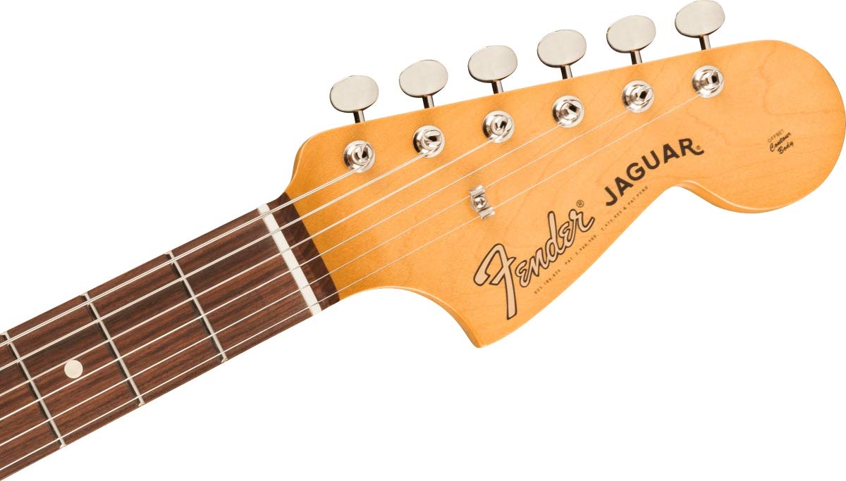 Fender Vintera 60s Modified Jaguar Electric Guitar, with 2-Year Warranty, Sonic Blue, Pau Ferro Fingerboard