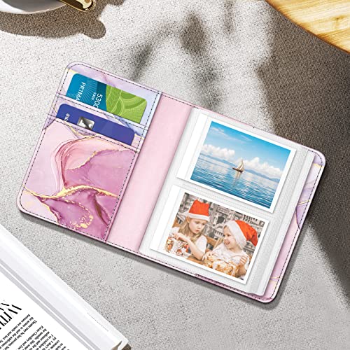 Fintie Mini Photo Album for 3-Inch Film - 104 Pockets Album for Fujifilm Instax Mini 12/EVO/11/40 Instant Camera & Mini Link 2 Printer