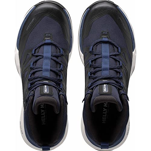 Helly-Hansen Mens Traverse HT Mid Hiking Boots, 689 Evening Blue/Deep Fjord, 10