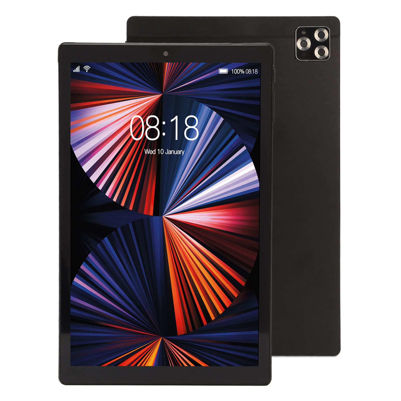 Luqeeg 10 Inch Tablet for Android 10.0-1280x800 IPS HD Display, 5G WiFi Dual Band Gaming Tablets, Octa Core CPU, 4GB RAM 64GB ROM, 128G Expansion Storage, 6000mAh Ultra Long Standby (US)