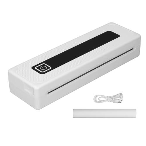 Portable Printer, Thermal Printer Thermal Printer Multifunctional Portable Thermal Mobile Printer for Home