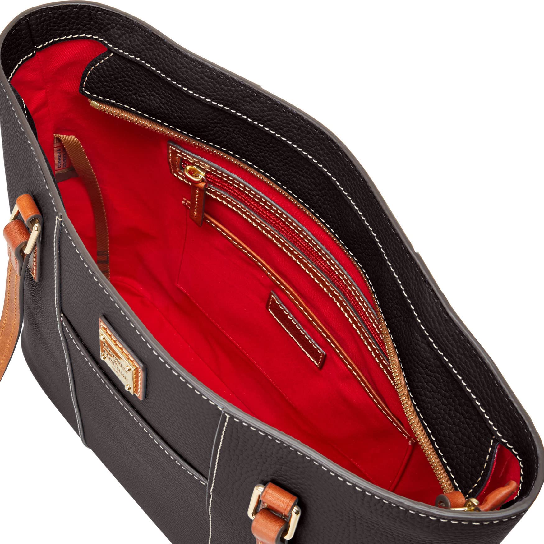 Dooney & Bourke Handbag, Pebble Grain Lexington Tote - Black