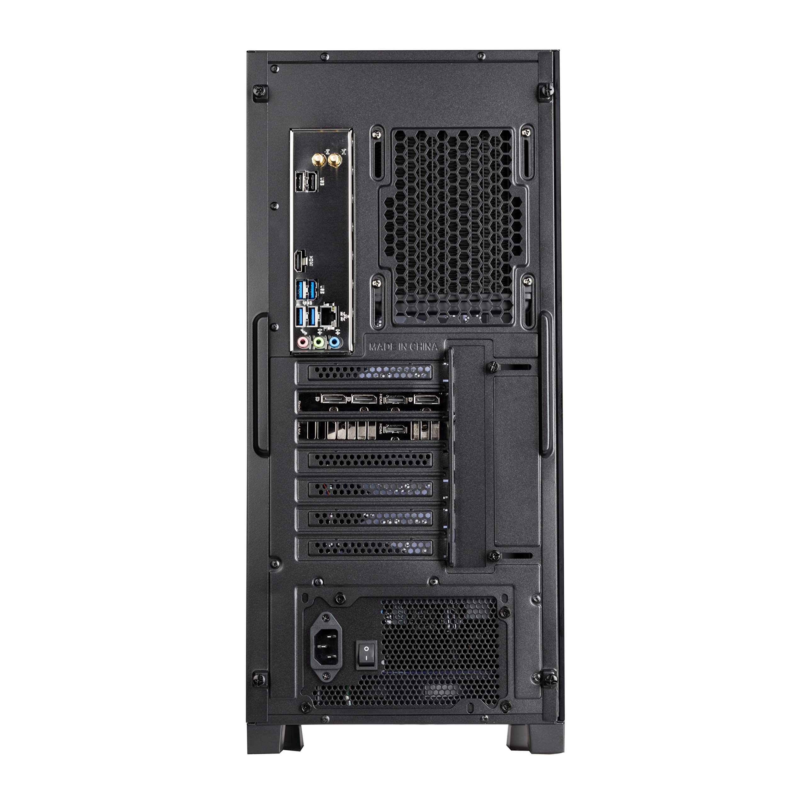 Velztorm Pilum CTO Powerful Gaming Desktop PC Liquid-Cooled (AMD Ryzen 7 3700X 8-Core, 16GB DDR4, 1TB PCIe SSD+2TB HDD (3.5), GeForce RTX 3060 12GB, 120mm AIO, RGB Fans, 750W PSU, WiFi-N, Win11P)