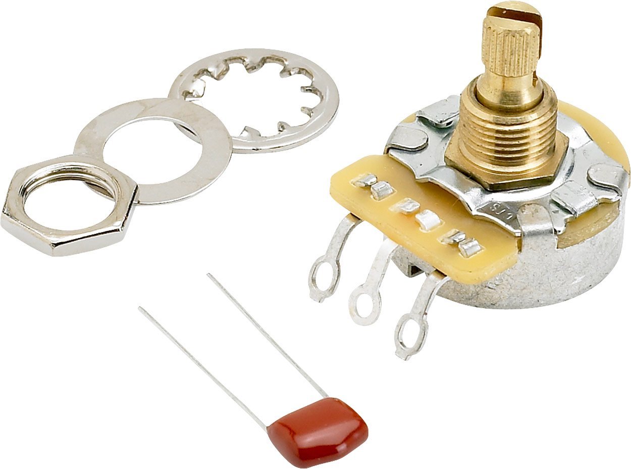 Fender 250k No-Load Split Shaft Potentiometer (Volume - Tone) & 5-Way Selector Switch
