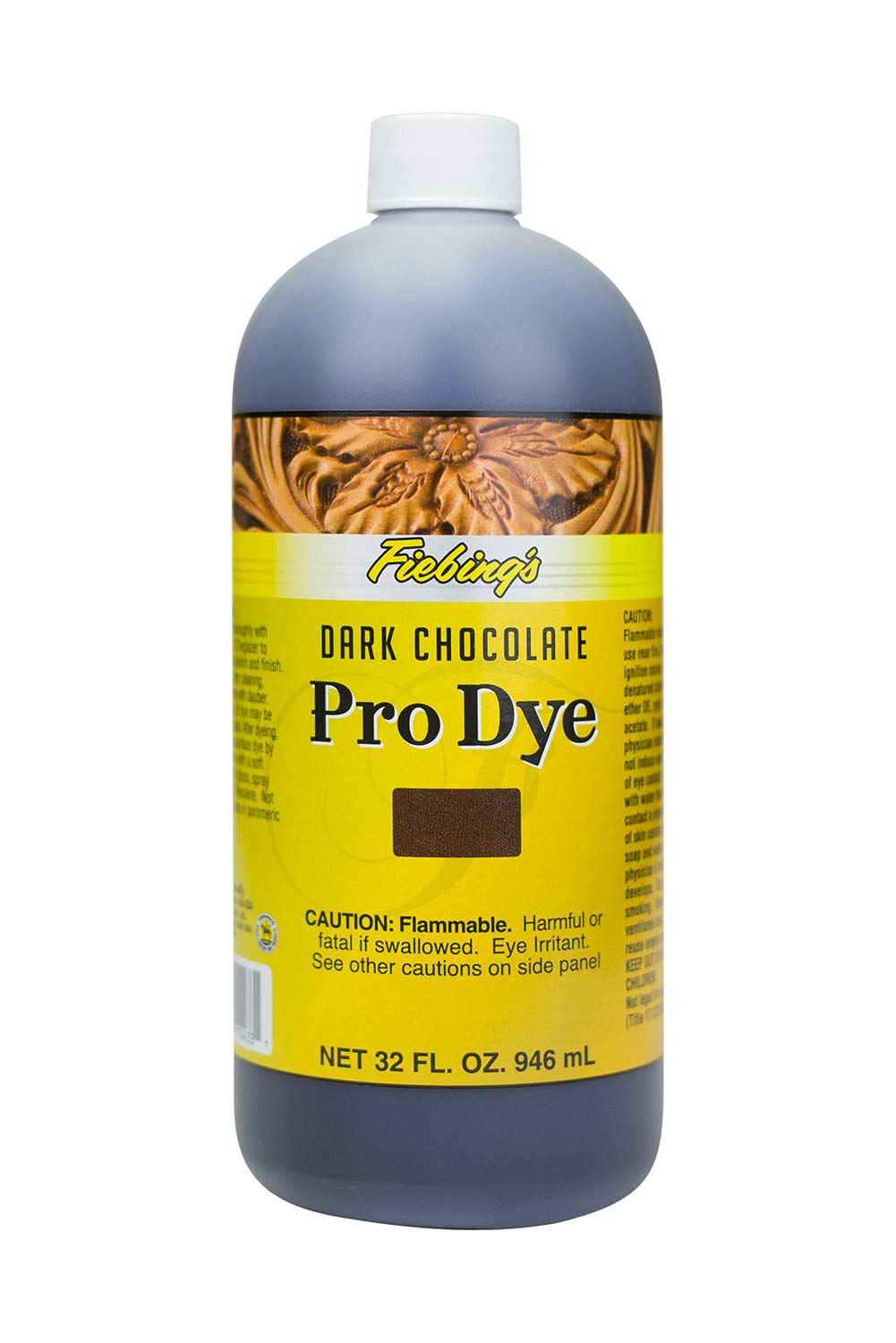 Fiebing 32 Oz Dark Chocolate Professional Oil Leather Dye