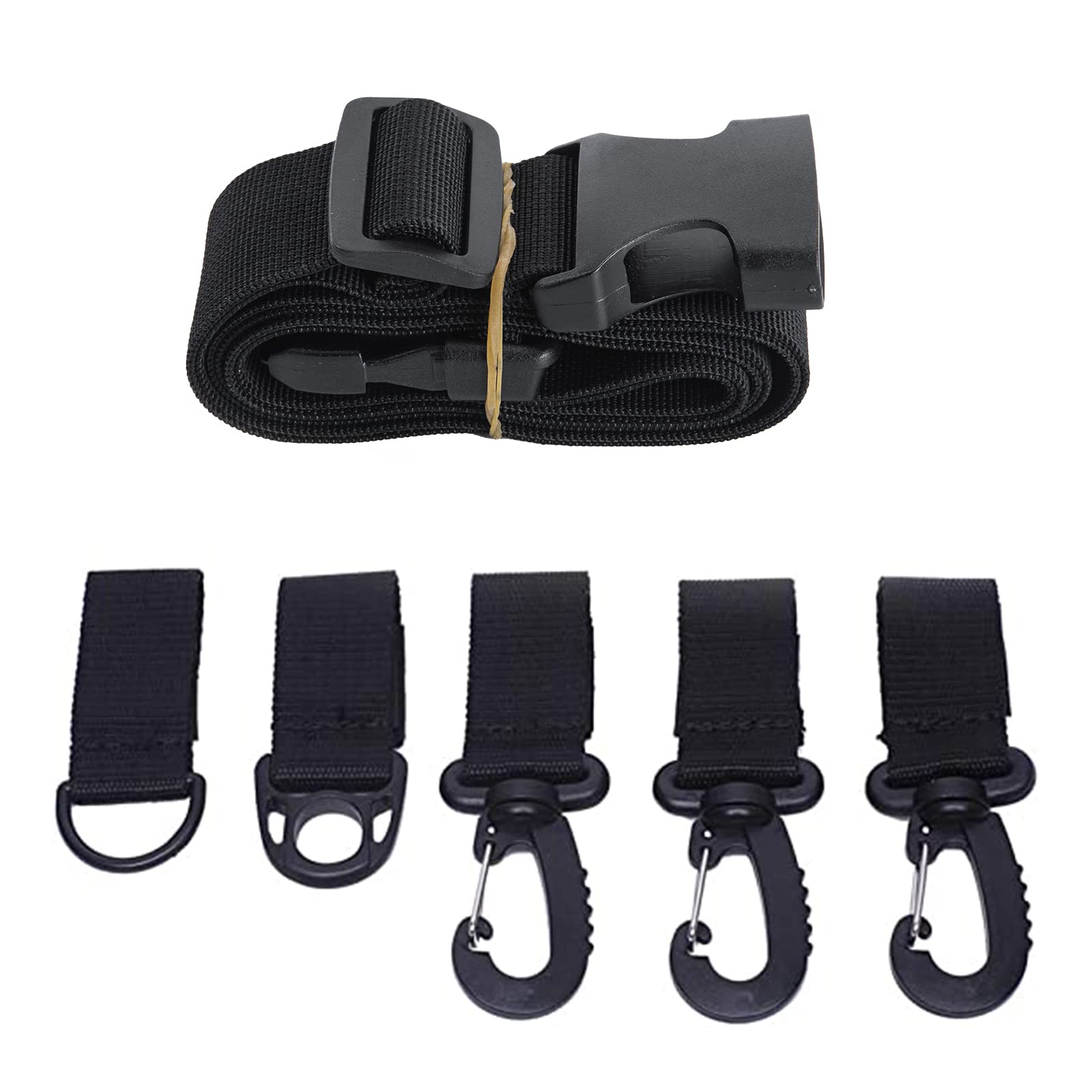Goture Adjustable Fishing Wader Belt Multi-functional Fishing Wading Belt for Surf Casting Kayak Fishing Waist Belt