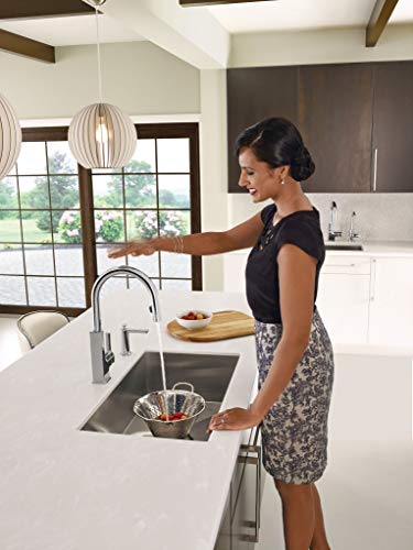 Moen G18180 1800 Series 31-Inch x 18-Inch Undermount 18 Gauge Stainless Steel Kitchen Single Bowl Sink Stainless Steel