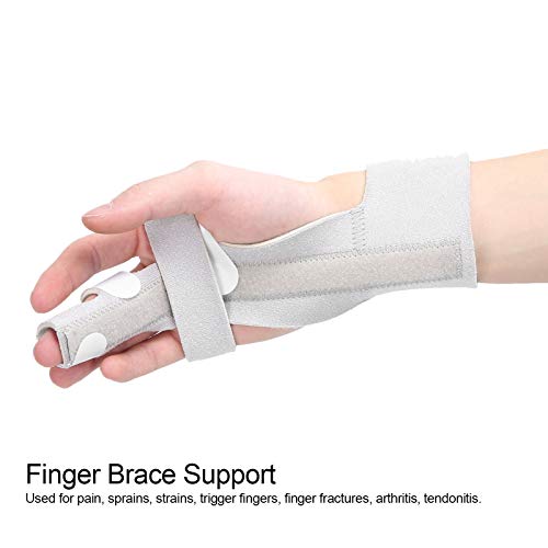 Finger Brace Support, Injury Finger Brace High Elastic Finger Splint Broken Finger Brace Composite Cloth for Pain for Sprain