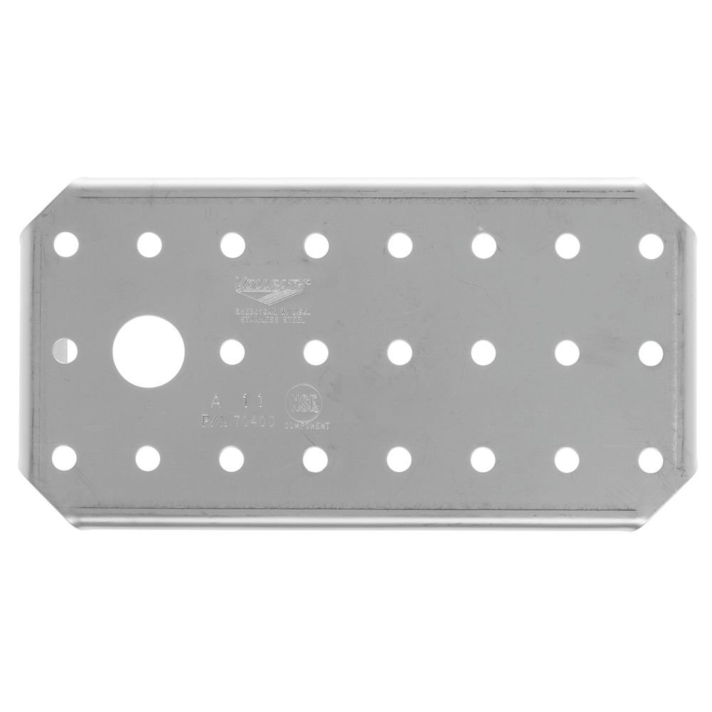 Vollrath Super Pan 3 1/4 GN False Bottom, 18/8 stainless steel, fits all 1/4 Fourth Super Pan 3 stainless steel & plastic pans, NSF, meets gastronorm (EN 631-1) standard, Made in USA, 70400