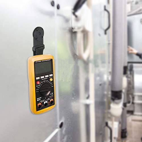 khanka Multimeter Hanging Strap and Magnet Kit, Portable Hanging Loop Polypropylene Fiber Tool Kit Strong Magnet Durable Multimeter Strap Hanger for Fluke HIOKI TESTO klein TPAK Digital Multimeter