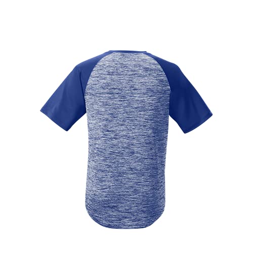 EvoShield Adult E304 Performance Pullover Tech Tee - Royal, Small