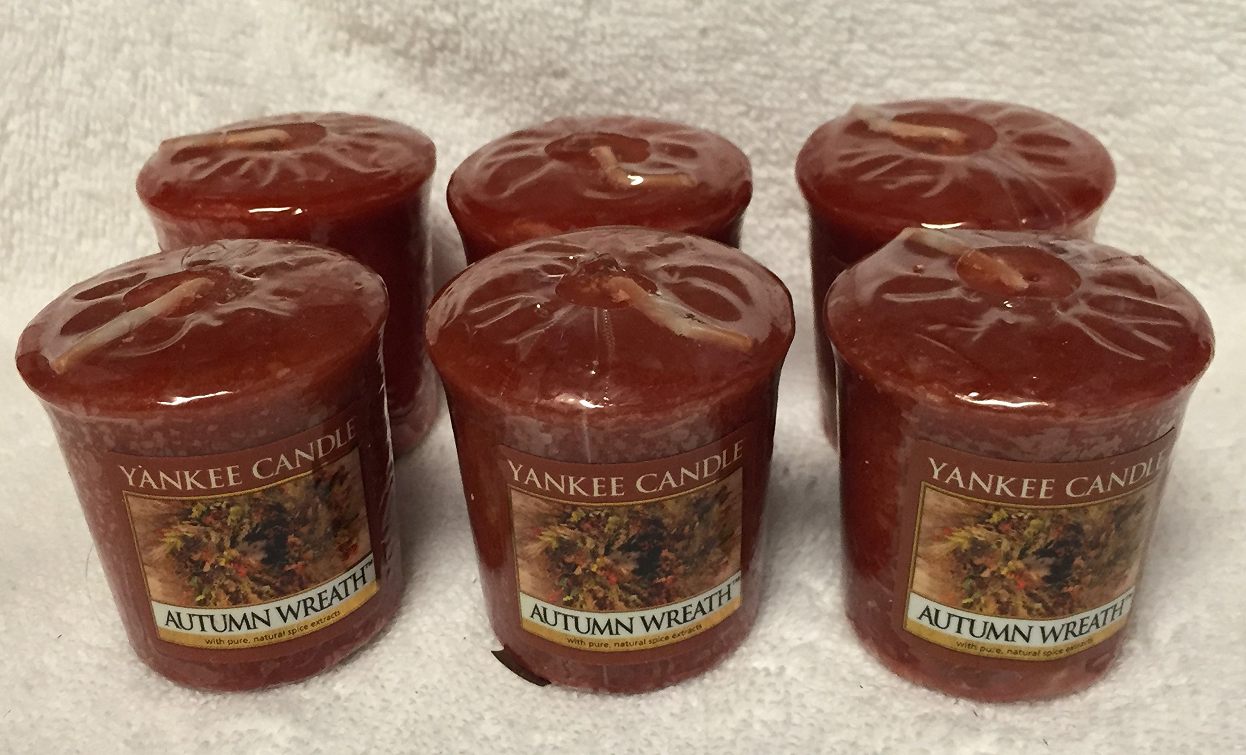 Yankee Candle Autumn Wreath Votive (Pack of 6)