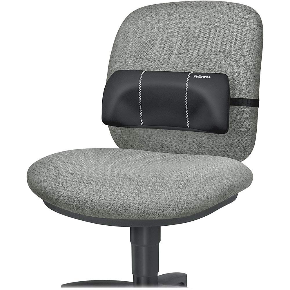 Fellowes Lumbar Back Support, Black (9190701)
