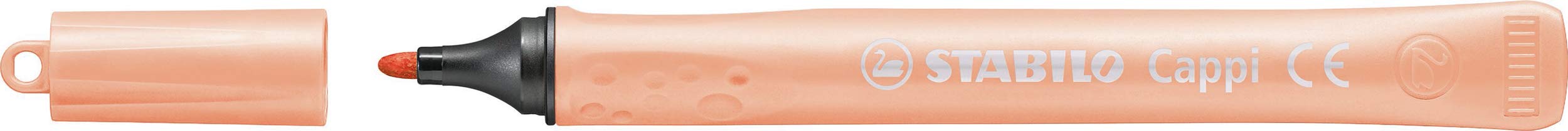 Felt Tip Pen - STABILO Cappi Wallet of 12 Assorted Colours