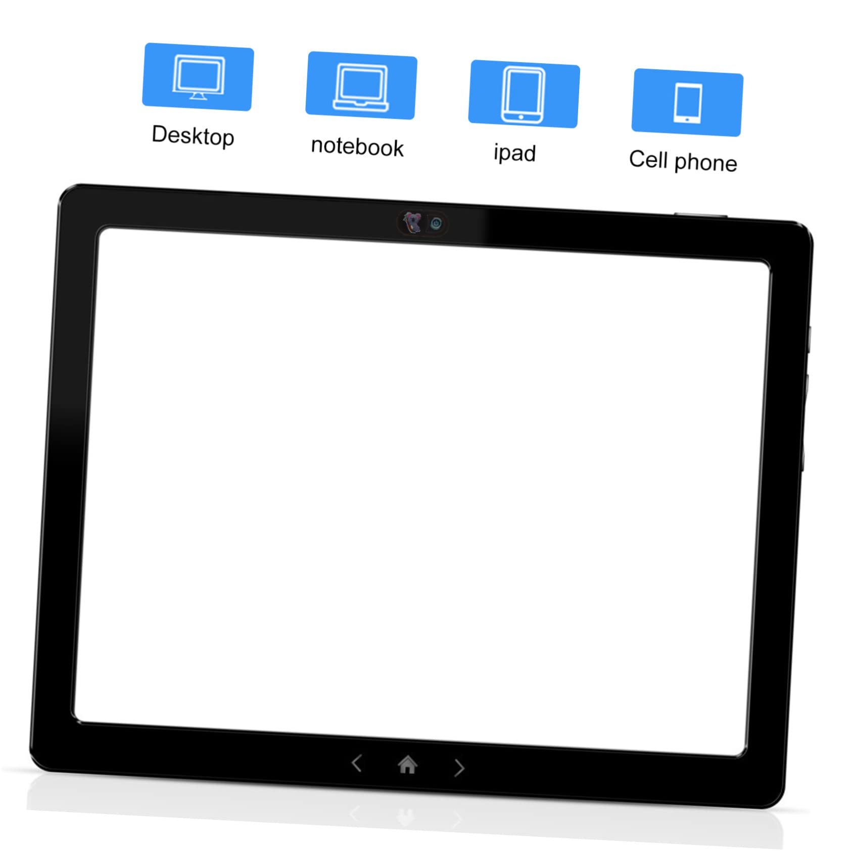 Mobestech 9 Pcs Camera Privacy Cover Environmental Protection Material Plastic Cell Phone Tablet