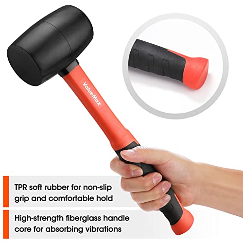WORKPRO 13" Laminate Floor Cutter With Rubber Mallet Set