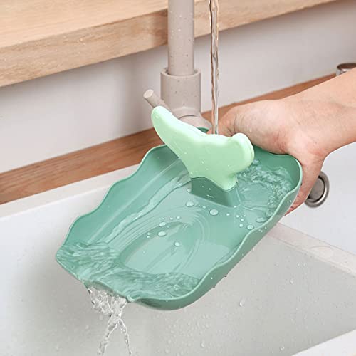 For Creative Fish Whale Tail Pot Lid Holder Multifunctional Spoon Rest Small Ladle Spatula Shelf Pan Cover Stand Rack Utensil Organizer For Kitchen Counter Pot Lid Holder Organizer